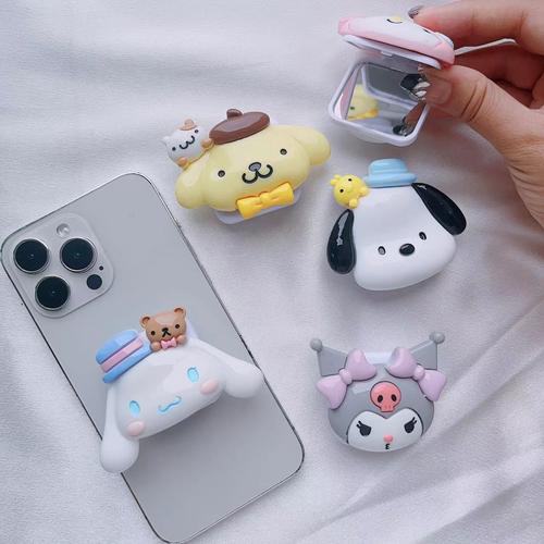 Jual MIRROR CERMIN AIR BAG GRIPTOK POP SOCKET SANRIO KUROMI CINNAMOROLL ...