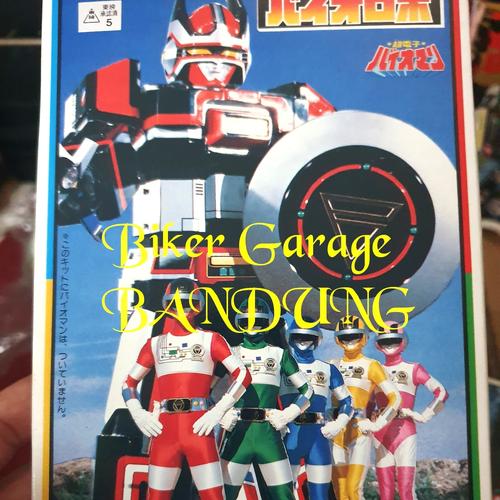 Jual modelkit robot sentai bioman vintage retro japan rare box - Kota ...