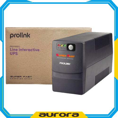 Jual Prolink UPS PRO700SFC 650VA-700VA 230V True AVR Fast Charging Pro ...