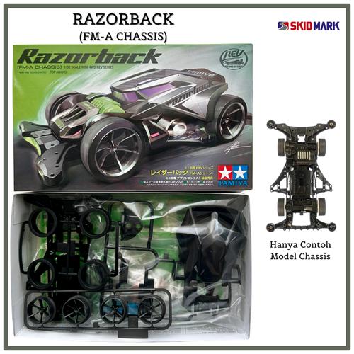 Jual Tamiya Mini 4WD - Razorback FM-A Chassis (ORIGINAL) - Jakarta ...