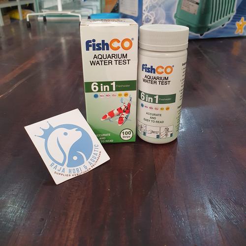 Jual WATER TEST 6 IN 1 NITRIT NITRAT PH GH KG CL2 ALAT TES AIR AQUARIUM ...