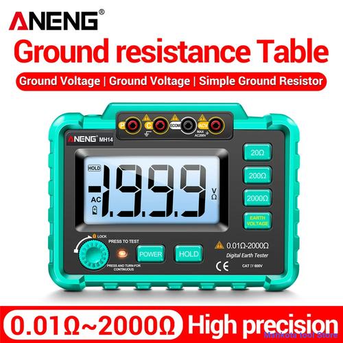 Jual ANENG Digital Earth Tester Grounding Multimeter - MH14 - Jakarta ...