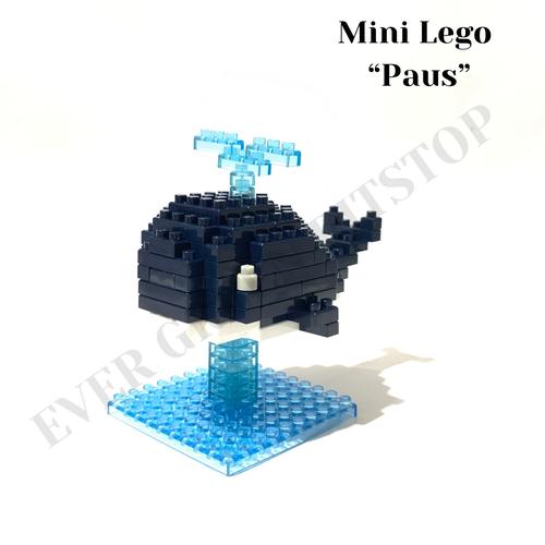 Jual MINI LEGO Paus Mainan Anak Mini Block Balok Lucu Karakter Binatang ...