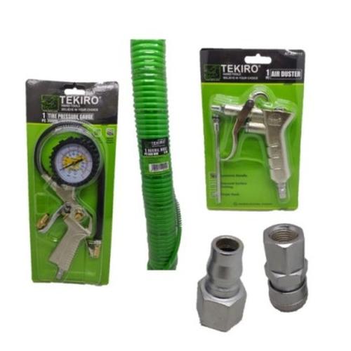 Jual Tekiro Paket Isi Angin Ban Untuk Kompresor 15 M Dan Air Duster ...