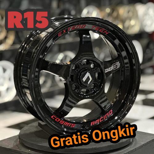Jual velg racing ring 15 SAMLONG COSMIS R15 city vios jazz brio agya ayla - Jakarta Selatan ...