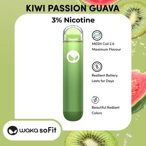 Jual WAKA soFit Disposable Pod - Kiwi Passion Guava By RELX - Jakarta ...