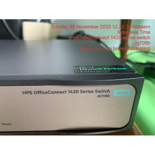 Jual hp jg708b, HP JG708B 24 Port Switch Gigabit 1420-24G, hp jg708b - Kab. Bekasi - Toko AzArAl ...