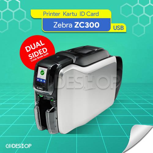 Jual Printer ID Card Zebra ZC300 Dual Side 300 DPI - Kota Medan - CODESHOP MEDAN | Tokopedia