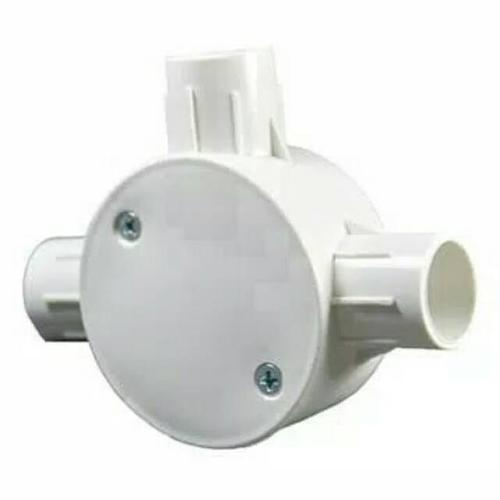 Jual T dus putih c 3 tedus putih cabang 3 sambungan kabel atas cabang 3 ...