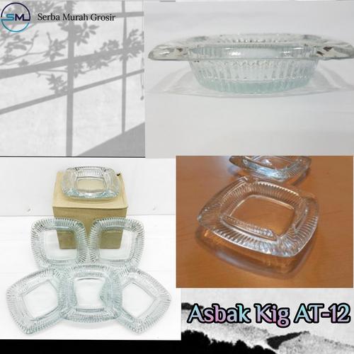 Jual asbak Beling/Asbak Bening/Asbak Rokok/Asbak KIG AT-12 - Kota ...