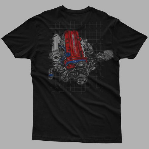 Jual Kaos ePro Engineering RB25DET Unisex Premium - Hitam, L - Kota ...