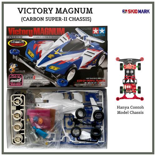 Jual Tamiya Mini 4WD - Victory Magnum Carbon Super II Chassis (ORIGINAL ...