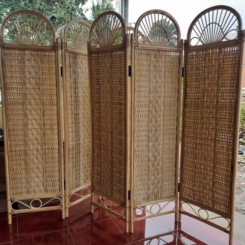 Jual Partisi | Penyekat Ruangan Rotan Alami | Sketsel Rotan Alami ...