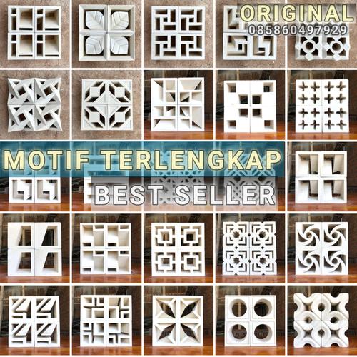 Jual loster beton, roster minimalis, roster beton minimalis new motif ...
