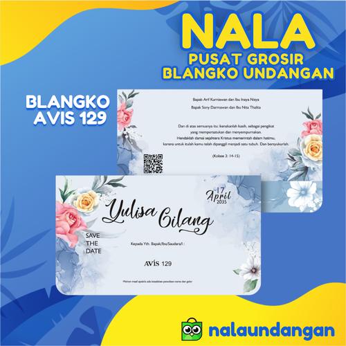 Jual Blangko Undangan Avis 129 | NalaUndangan - Kota Semarang - Nala ...
