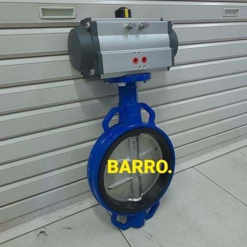 Jual Butterfly Valve Pneumatic Actuator 14" Inch DN 300 Cast Iron ...