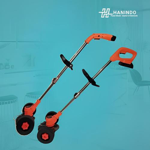 Jual Mesin Potong Rumput Baterai Cordless & Roda Double Wheel - XENON ...