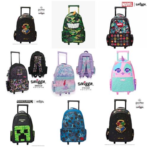 Jual Trolley Smiggle Minecraft, Mickey, Kylie, Black Cat, Harry ...