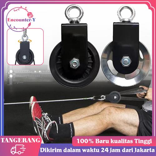 Jual Roda Katrol Kabel Logam Roda Pulley Home Gym Katrol Pulley Cable ...