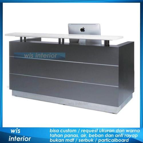 Jual Terbaru Custom Meja Kantor Penerima Tamu Custom Meja Resepsionis ...