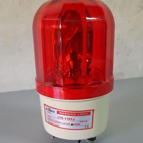 Jual Warning Light Rotary LTE-1101J 4 INCH Neon Buzzer bisa Bunyi FORT ...