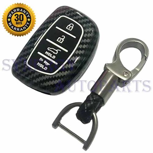 Jual Case Carbon Smartkey Cover Key Kunci Hyundai Creta 4 Tombol ...