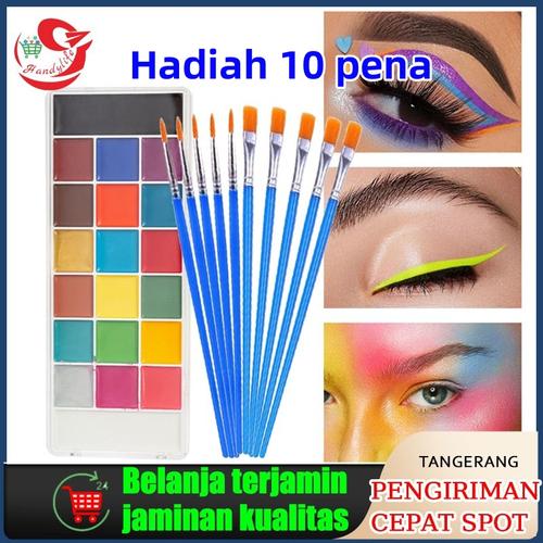 Jual Body Face Painting dan Kuas Cat Wajah Painting Wajah Body Painting ...