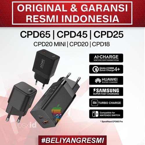 Jual ACMIC CPD65 CPD45 CPD25 CPD20 CPD18 - Super Fast Charging Adapter ...