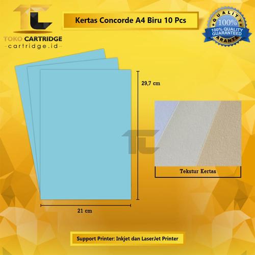 Jual Kertas Concorde 90 gr A4 Warna Kartu Nama Undangan Sertifikat ...