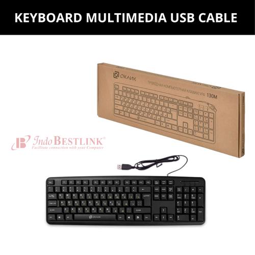 Jual Keyboard with Standard USB Cable - Keyboard Kabel USB - Jakarta ...