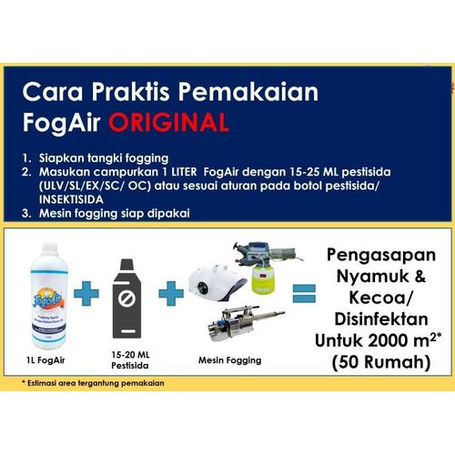 Jual Wfa Water Based Fogging Agent Air Pengasapan - Fogair Original 5 ...