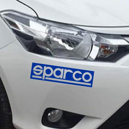 Jual cutting sticker mobil sparco / sticker bumper mobil / variasi ...