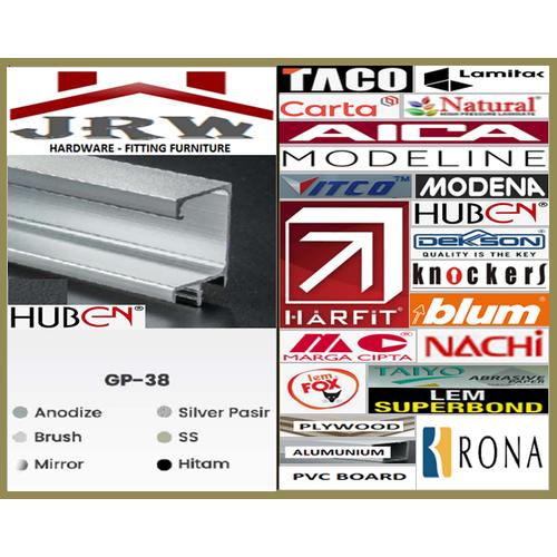 Jual Huben Alumunium GP 38 - Mirror - Jakarta Barat - JRW Hardware ...