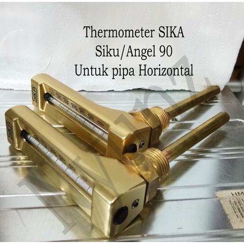 Jual Thermometer SIKA Angle / Angel /Siku Range 60C 175B kaki panjang ...