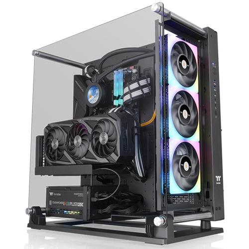 Promo THERMALTAKE CORE P3 TG PRO BLACK MID TOW PC CASE CASING GAMING ...
