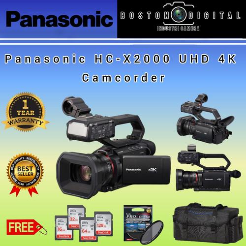 Jual PANASONIC HC-X2000 UHD 4K PROFESSIONAL CAMCORDER / PANASONIC HC ...