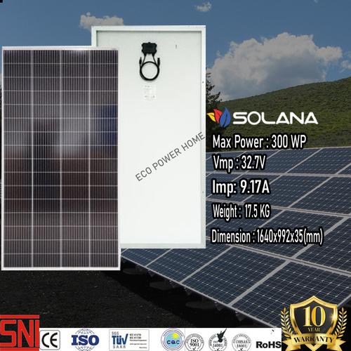 Jual SOLANA SOLAR CELL/PANEL SURYA/SOLAR PANEL MONOCRYSTALLINE 24V ...
