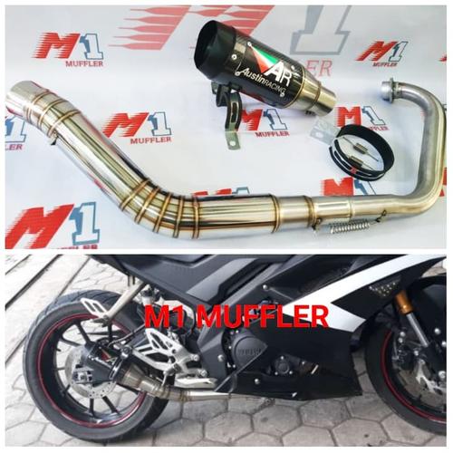 Jual Knalpot Racing R15 v1 v2 v3 Fullsystem Austin GP1R - New R15 v3 ...
