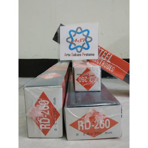 Jual Nikko Steel Kawat Las Elektroda 2,6 X 350 mm - Rd -260 eceran per ...