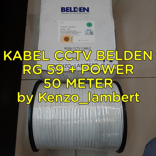 Jual Kabel CCTV RG59 BELDEN 50meter / belden cctv / rg 59 - Jakarta ...