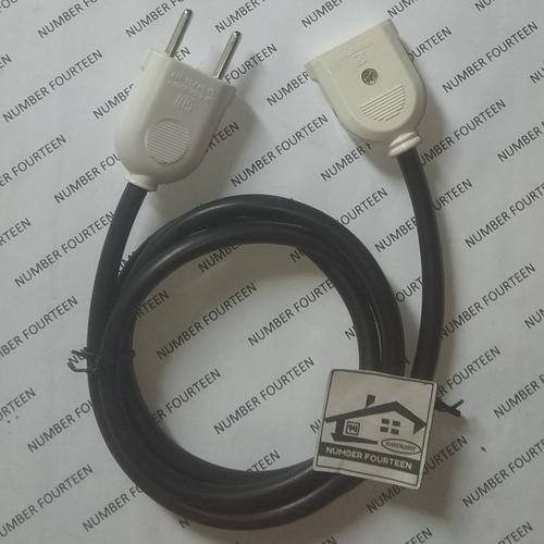 Jual SET SAMBUNGAN KABEL EXTENSION SNI steker dan kontra pipih KABEL ...