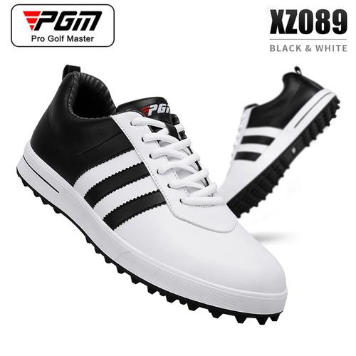 Promo PGM Sepatu Golf Pria Mens Shoes Waterproof Microfiber Leather ...