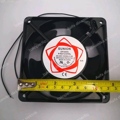 Jual kipas 120x120x25mm 220vac Fan 12x12x2.5cm DP200A P/N 2123HSL ...