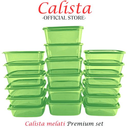Jual [ CALISTA ] TOPLES CALISTA MELATI SET ISI 10PCS FOOD CONTAINER ...