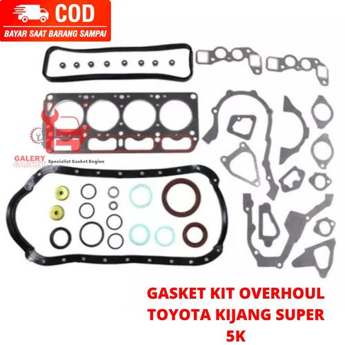 Jual PAKING SET TOYOTA KIJANG SUPER 5K GASKET FUL SET KIJANG SUPER KF40 5K - Jakarta Pusat ...
