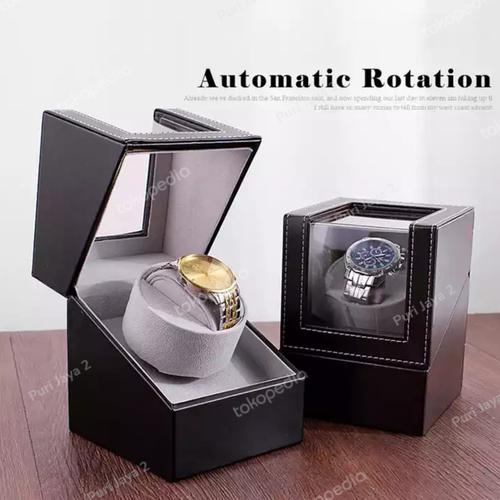 Jual Kotak Jam Tangan Otomatis Winder Watch Box Automatic Winding - Isi ...