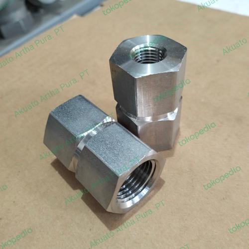 Jual Hex Reducing Coupling 1/2" Female NPT x 1/4" Female NPT - Jakarta ...