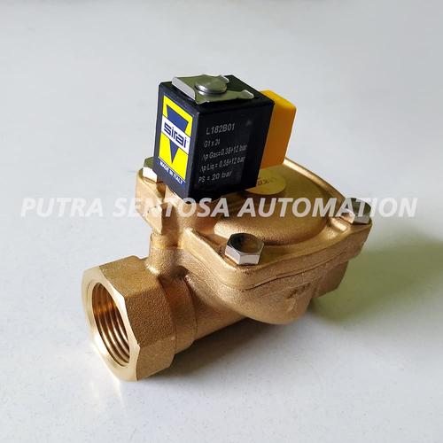 Jual 2/2 N.C. PILOT OPERATED SOLENOID VALVE 1" SIRAI L182B01-G1-ZB10A ...
