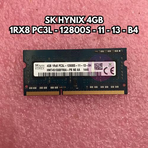 Jual Ram Laptop Sk Hynix 4gb 1rx8 Pc3l 12800s Ddr3 11 13 B4 Kota