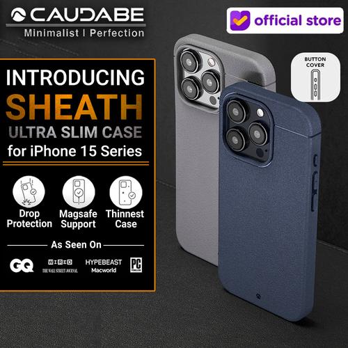 Promo Caudabe Sheath Case Compatible For iPhone 15 Pro Max / Plus ...